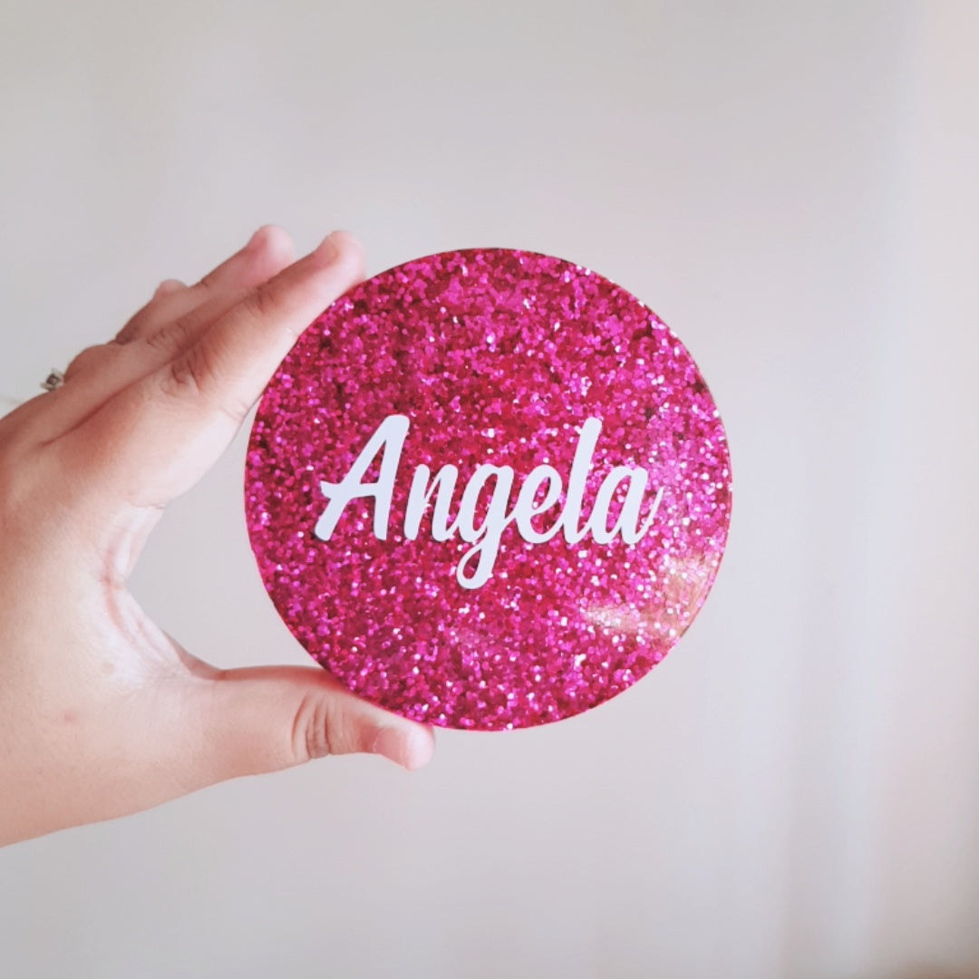 The Name Angela In Glitter
